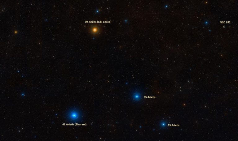 Musca Borealis – Bharani, Lilii Borea, 33 Arietis and 35 Arietis | Star ...