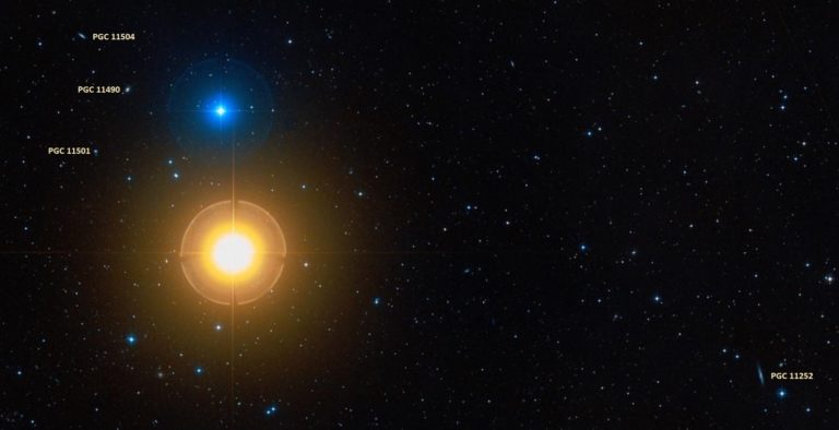 Menkar galaxies | Star Facts