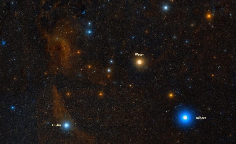 Wezen (Delta Canis Majoris): Star Type, Name, Location, Constellation ...