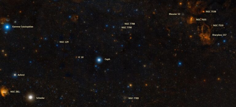 Schedar (Alpha Cassiopeiae): Star Type, Name, Location, Constellation | Star Facts