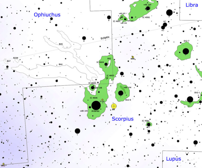 Rho Ophiuchi: Star System, Facts, Location, Constellation | Star Facts