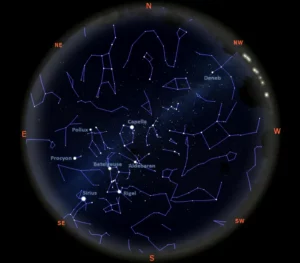 stars in the sky tonight northern hemisphere december | Star Facts